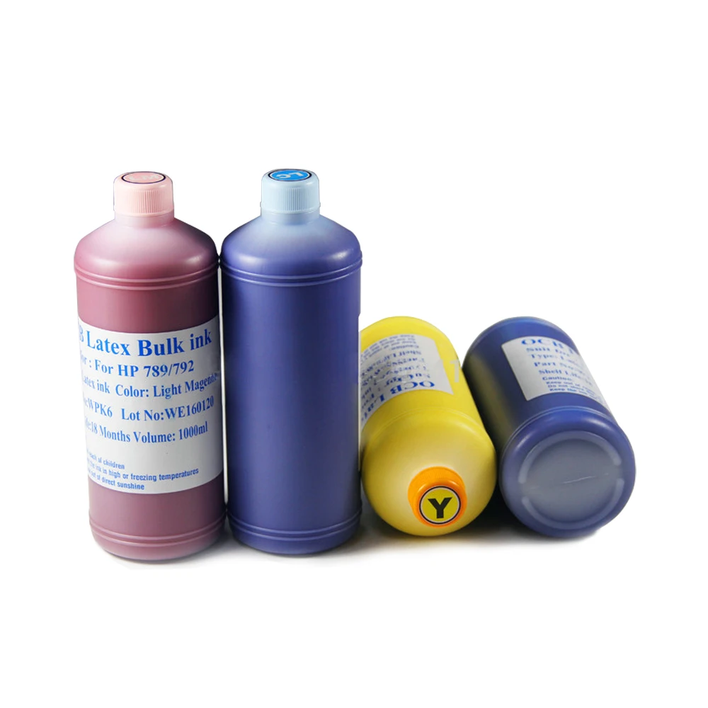 Ocinkjet 1000ml 6 Colors Genuine Latex Ink For Hp 831 Printer Latex 360 ...
