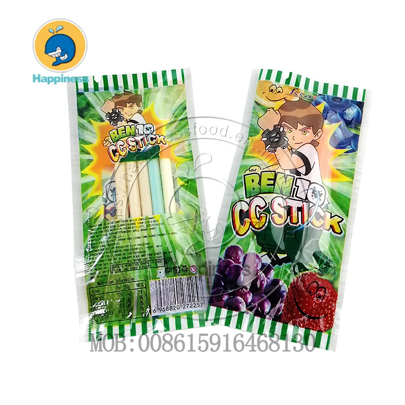 Ben 10 CC Stick Candy - Multi-Colored, Fruity Treats