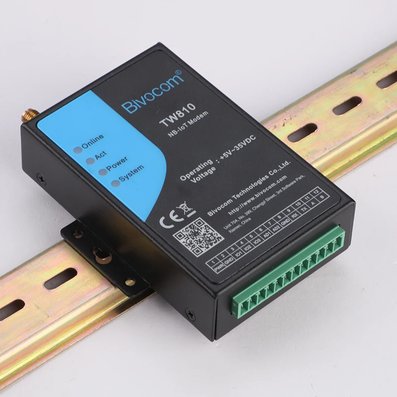 TW810 RS485 RS232 SIGNAL CONVERTER NB IoT cellular modem WIRELESS DATA ...