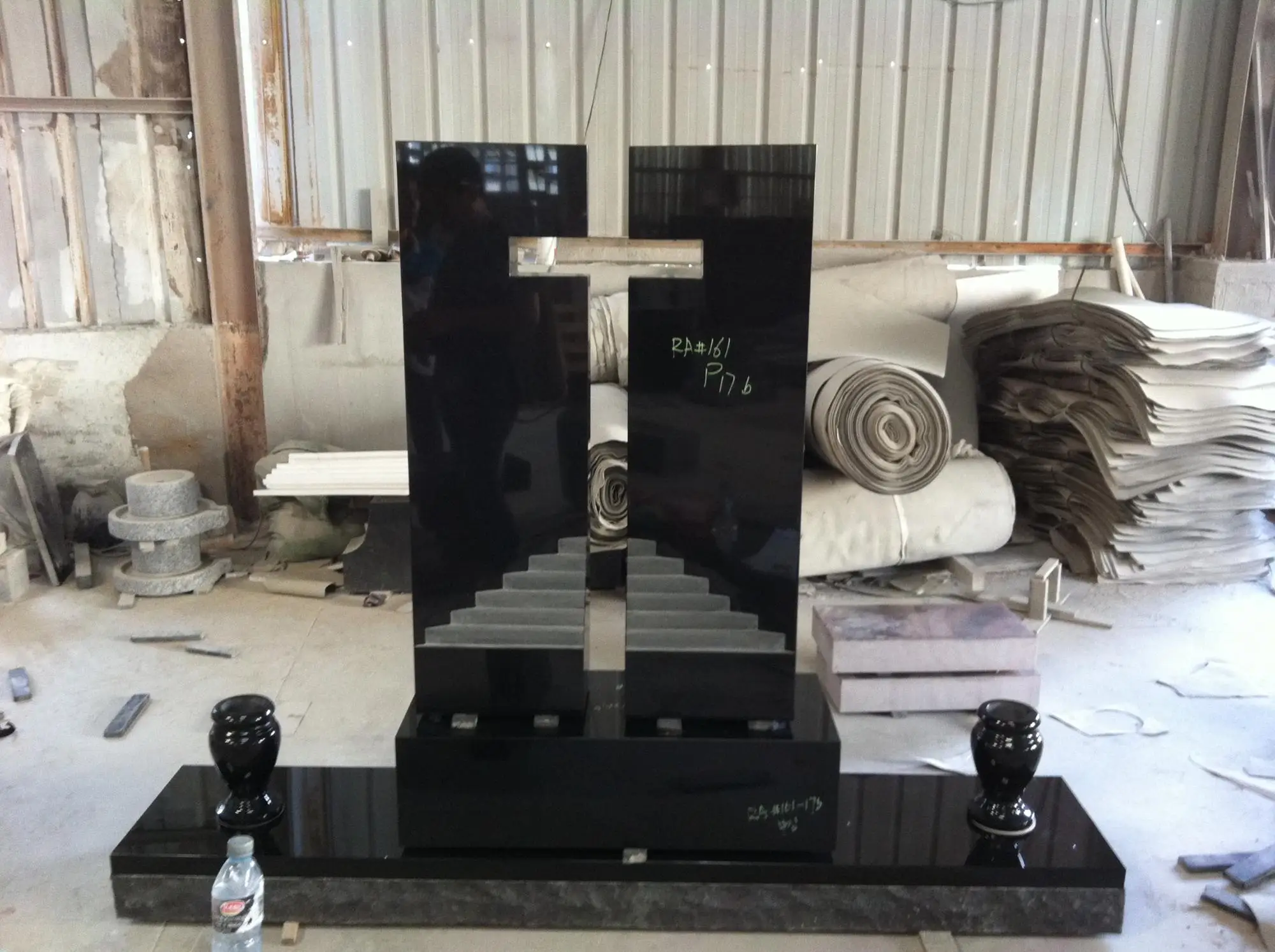 Cross Headstone Designs - Chinese Quarry Granite Tombstones