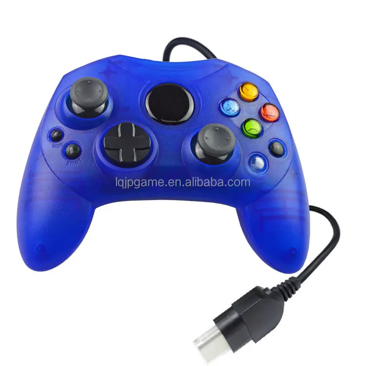 Xbox Controller - Clear, Wired Gamepad with Vibration Motor