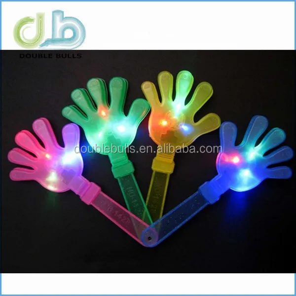 Wholesale Colorful Flash Hands Luminous Hand Pat Fluorescence Clap ...