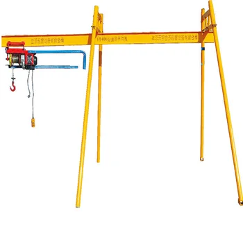 4-posters Rail Sliding Hoist Electric Vertical Lift Outdoor Small ...