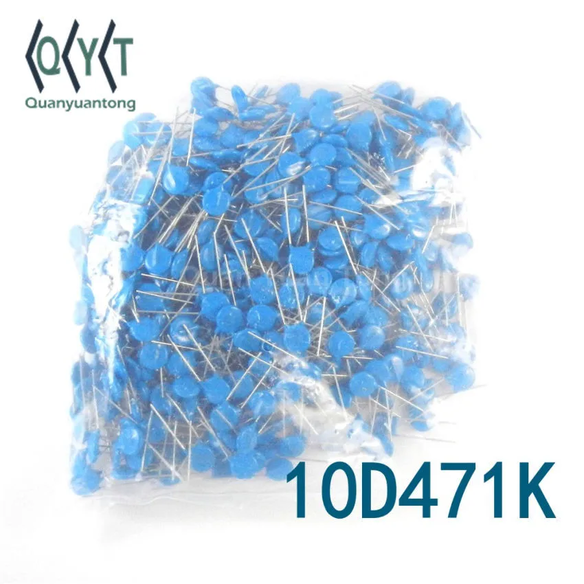 10 Varistores De Óxido Metálico Varistor 10d471k Zov 10d471k 10d561k ...