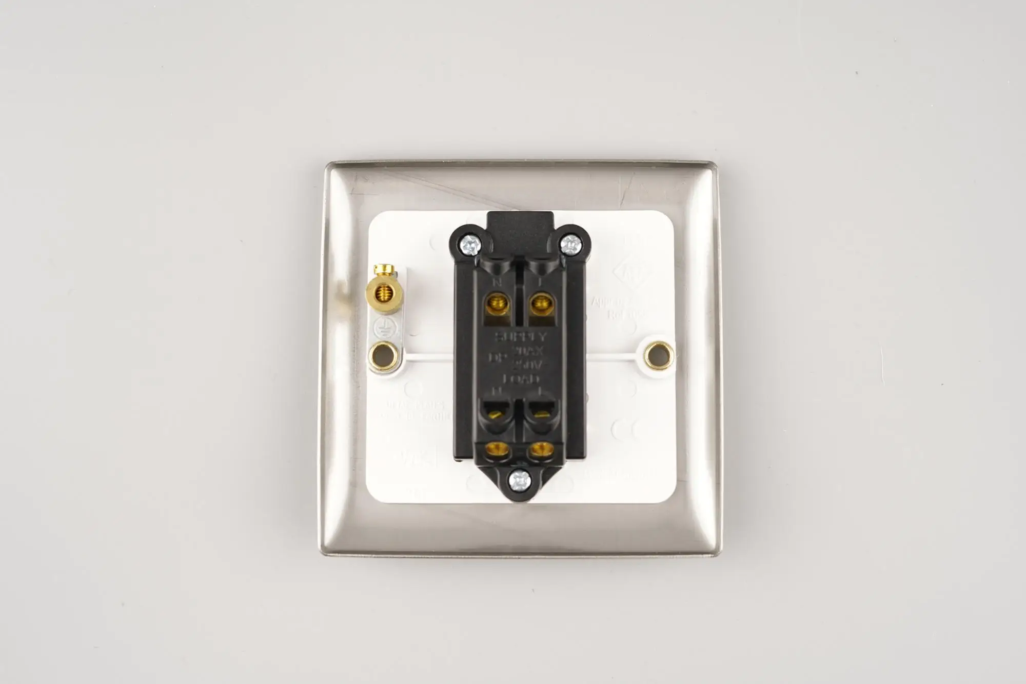 20a 1gang Electric Wall Light Switch Plate With Neon - Buy British 20a ...