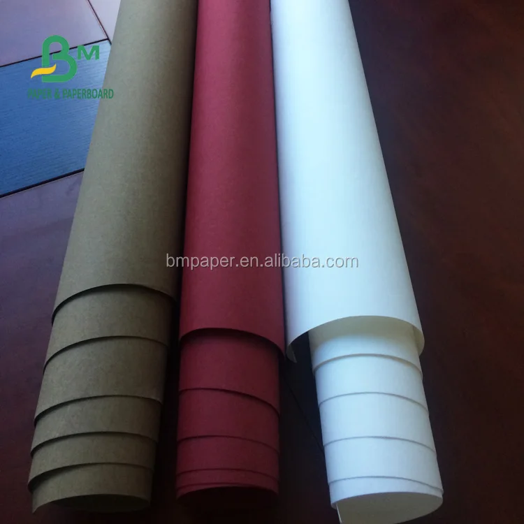 Waterproof Tear Resistant Biodegradable 0.3mm 0.55mm Washable Kraft ...