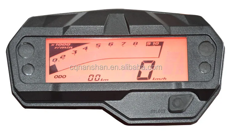 Cheap Price Lcd Display ATV Meter Digital Motorcycle Speedometer ...