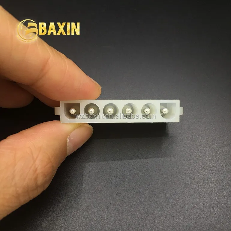 Equivalent 6pin Molex 42002 Wafer Connector 6p 6.3mm Pitch Pcb Header ...