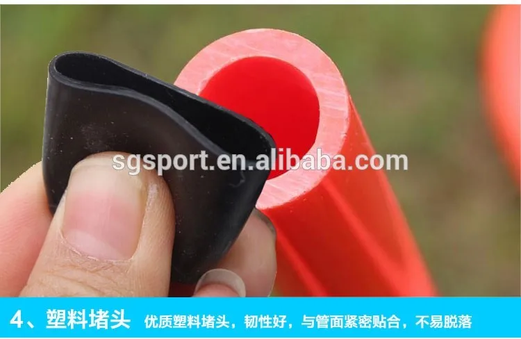 23cm Height Plastic Hurdle Soccer Sports Training Hurdles Speed Agility ...