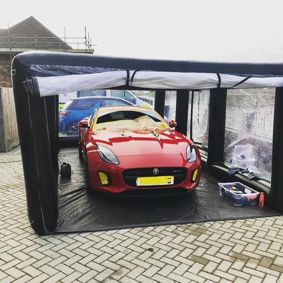 Mobile Portable Clean Room Garage - Inflatable Car Tent