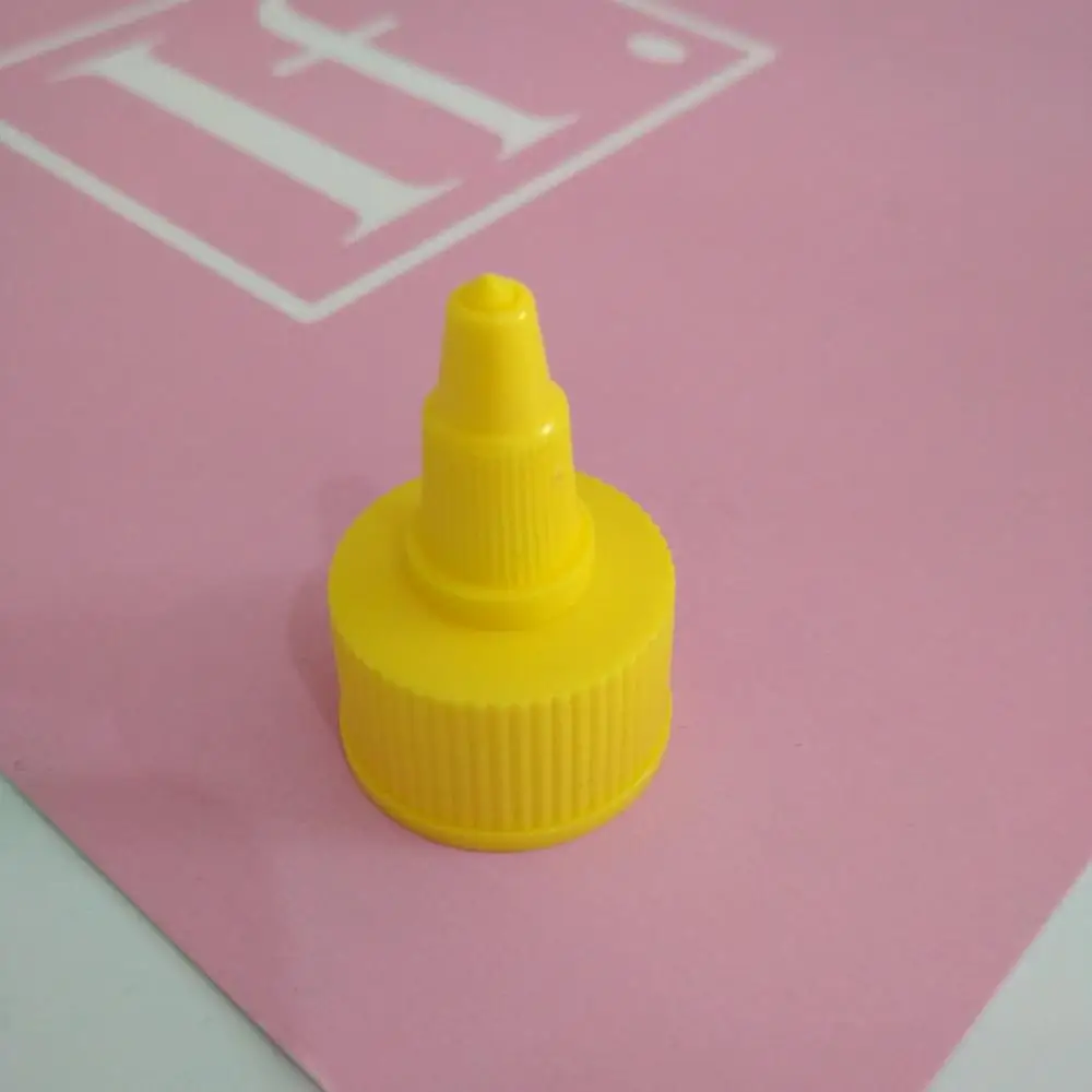 20/410 Colorful Plastic Pointed Mouth Cap Plastic Twist Top Cap Screw ...