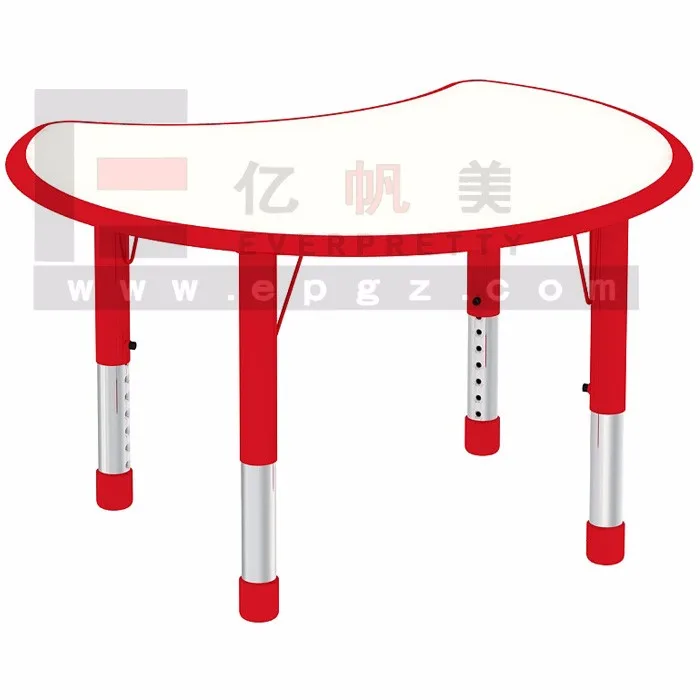 Modern Kindergarten Kids Triangle Shaped Desk Folding Study Table - Buy ...