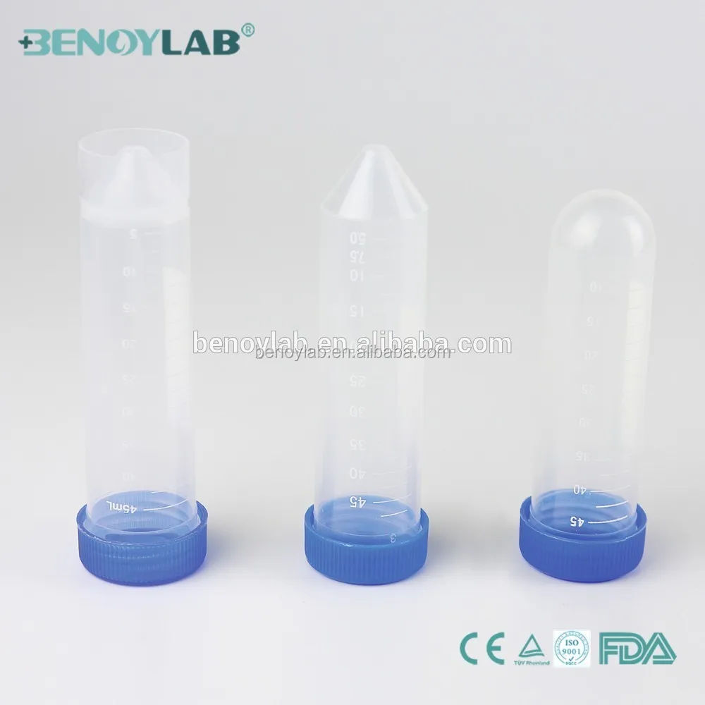 50ml Plastic Centrifuge Tube With Screw Cap - Buy Centrifuge Tube ...