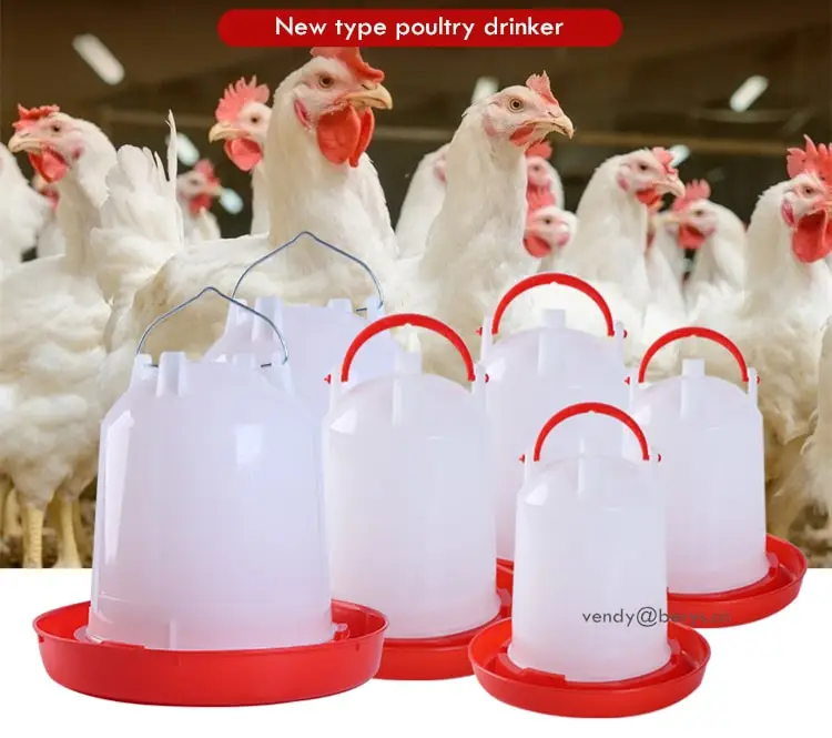 3 Litre 1 Gallon Drinker Poultry Water Drinking System For Chicken ...