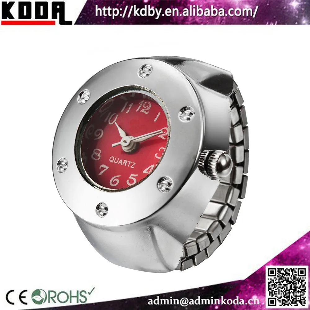 Ladies Watches Relojes Koda Bistec Men Finger Ring Watch Nickel Free ...