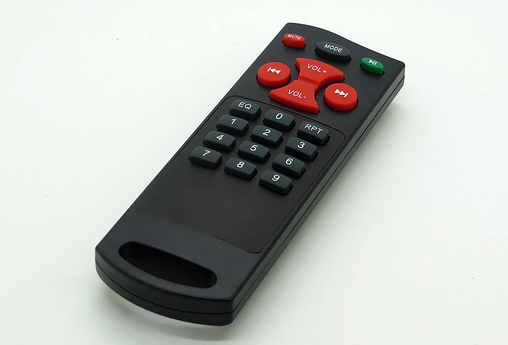 Aaa Battery Powered 19 Keys Black Ir Remote Control For Tv Set Up Box