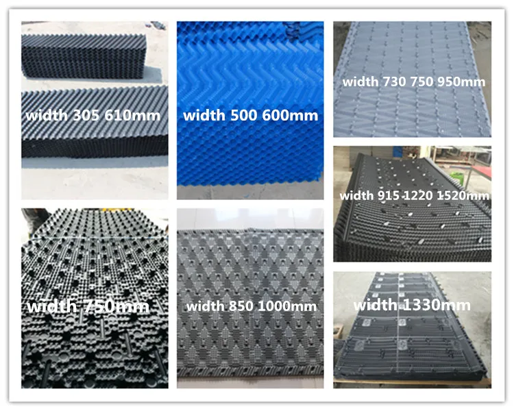 610x1220mm Closed Cooling Tower Fill Block Pvc Filler - Buy Cooling ...