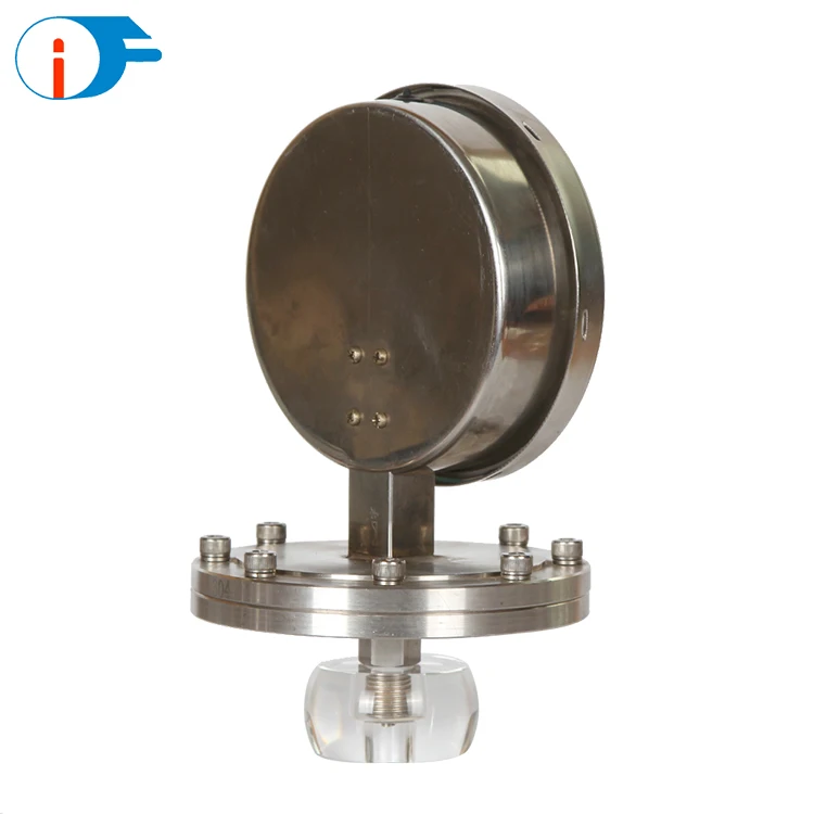 4" Bayonet Bezel Diaphragm Pressure Gauge - Buy 4" Bayonet Bezel ...