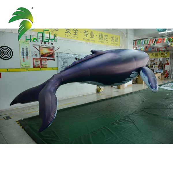 Blue Whale Balloon - Custom Inflatable Toy for Beach Fun