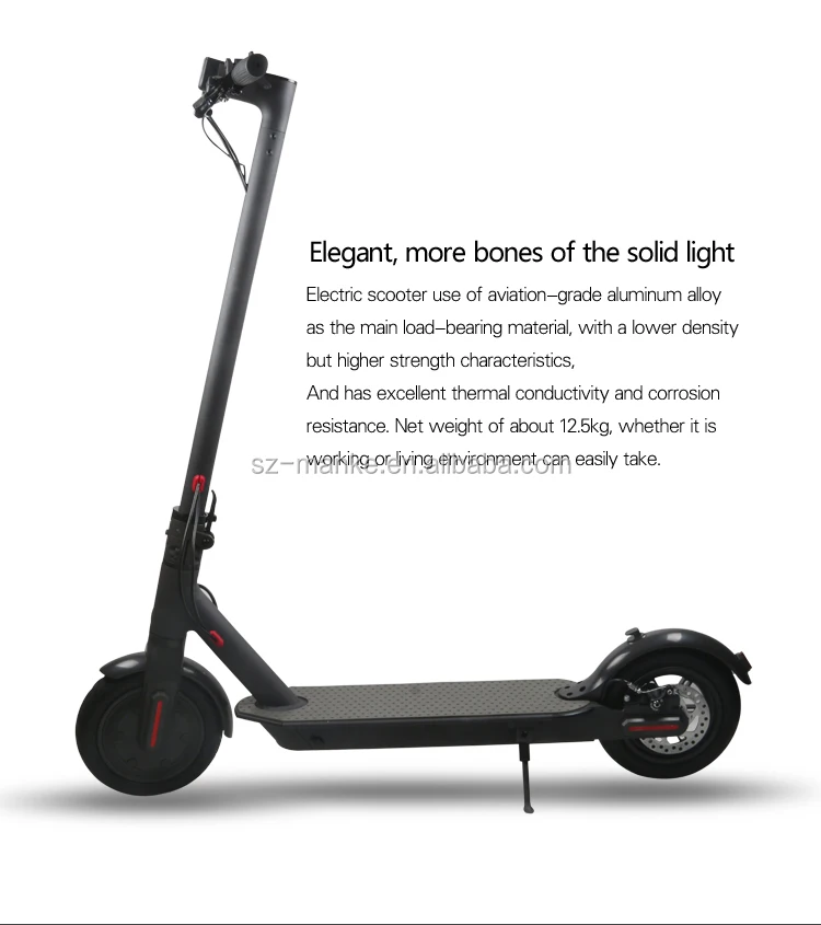Europe Warehouse Scooter 350W 7.8AH - 25KM/H GPS Sharing