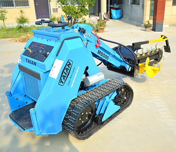 Ms500 Mini Track Garden Digging Trenching Machine - Buy Mini Trencher ...