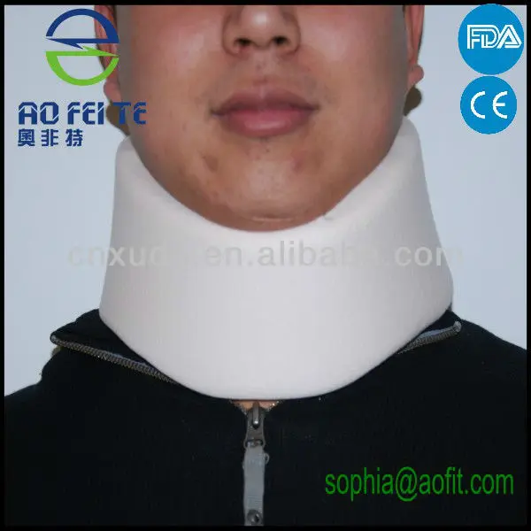 Soft Foam Cervical Collar Broken Sprain Strain Back Costume Neck Brace ...