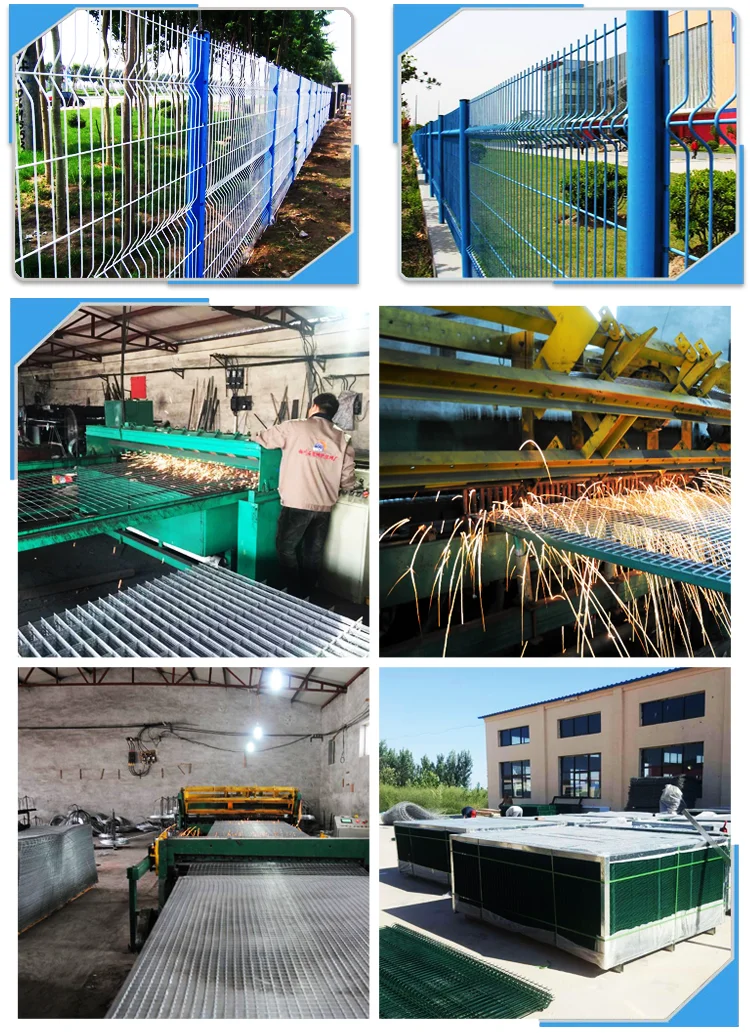 Acmafor 3D Galvanized Welded Wire Mesh Fence - Custom Size Fencing with ...