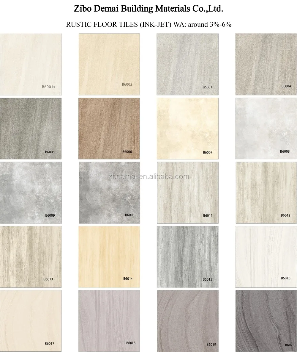 Best Sell Zibo Ceramic Tile - 600x600mm Rustic Designs