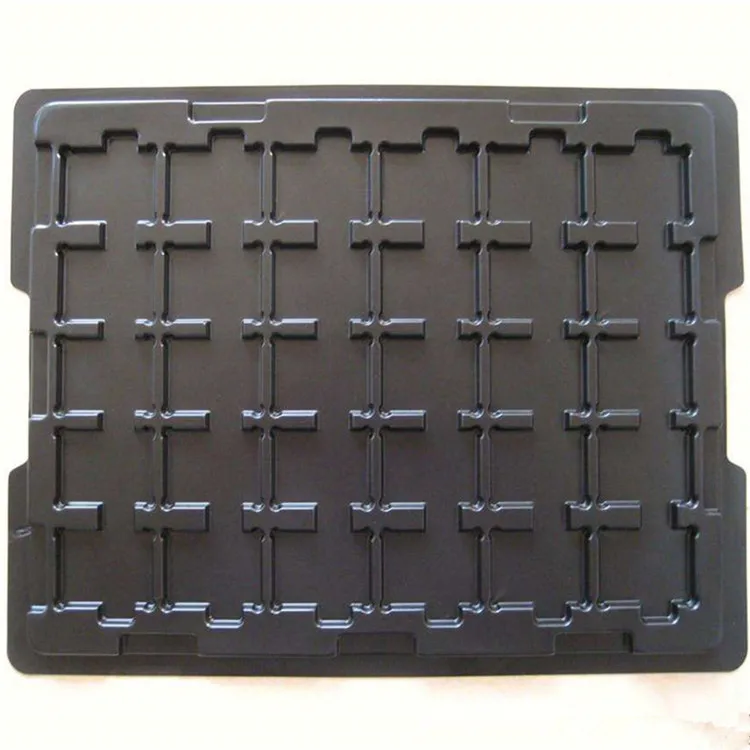 Plastic Electronic Components Packing Blister Tray