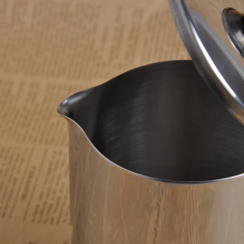 Stainless Steel Milk Tea Coffee Jug with Lid - Popular