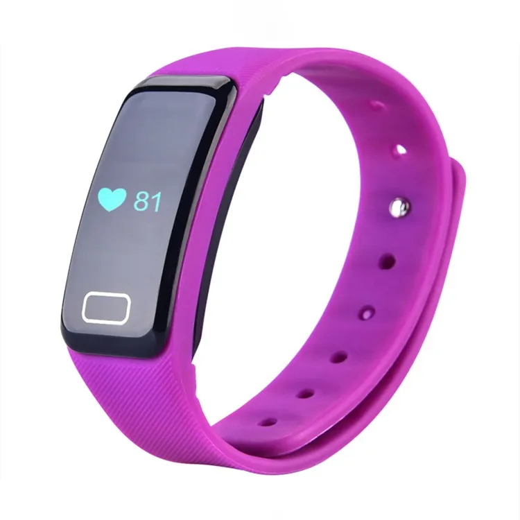 2017 Bluetooth Sport Smart Wristband With Continuous Heart Rate ...