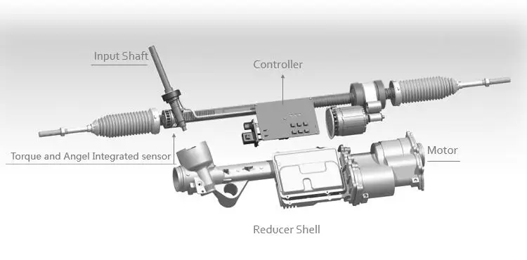 Brand New Electric Power Steering Rack and Pinion R-EPS for Ford Rocsta