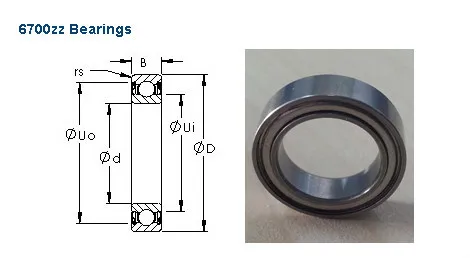 3x8x3 3x8x4 Miniature Ball Bearing for Fishing Reel 693-HLC 693 Bearing