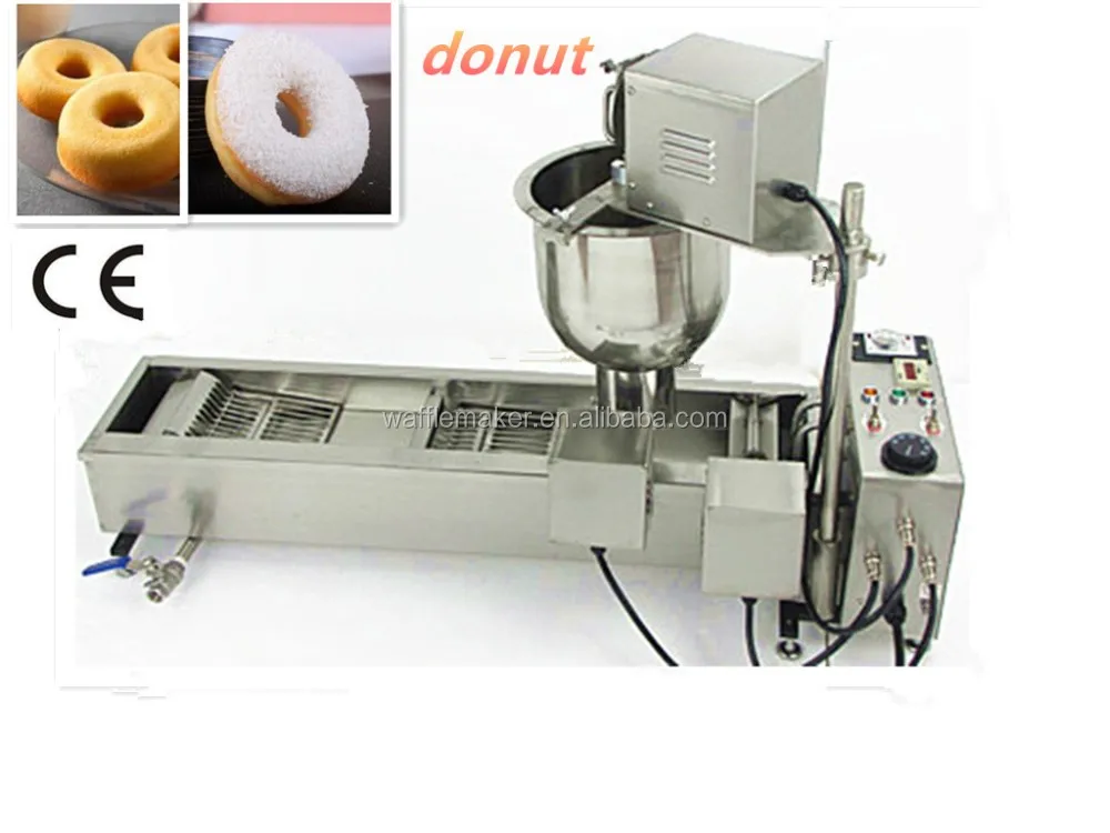 Commercial Electric Mini Donut Maker Food Truck Doughnut Baker Machine ...