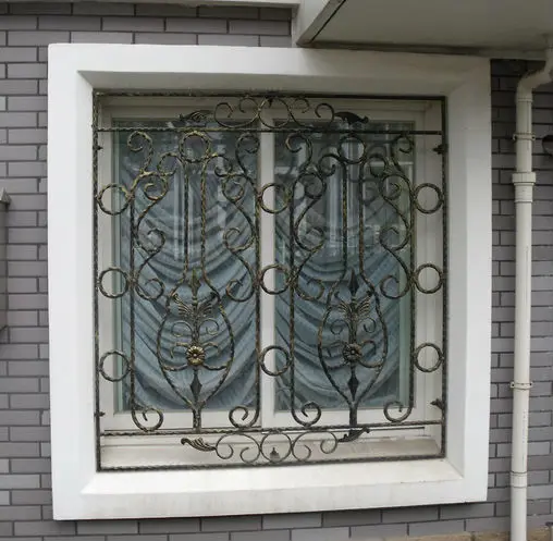 Top-selling Modern Wrought Iron French Window Design by LONGBON