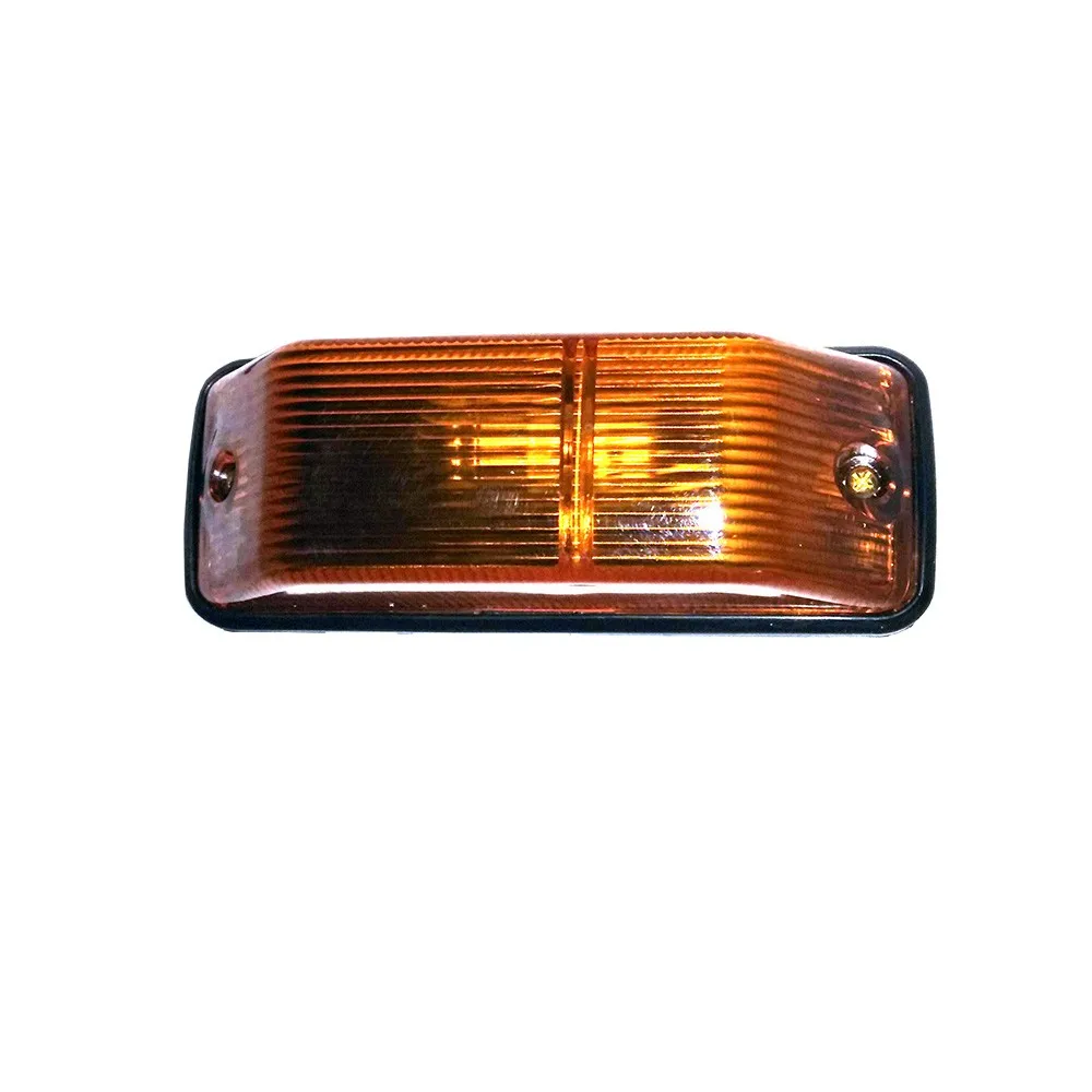 Bus Body Spare Parts Bus 24v Side Marker Lamp Black Or Chrome 55*170mm ...