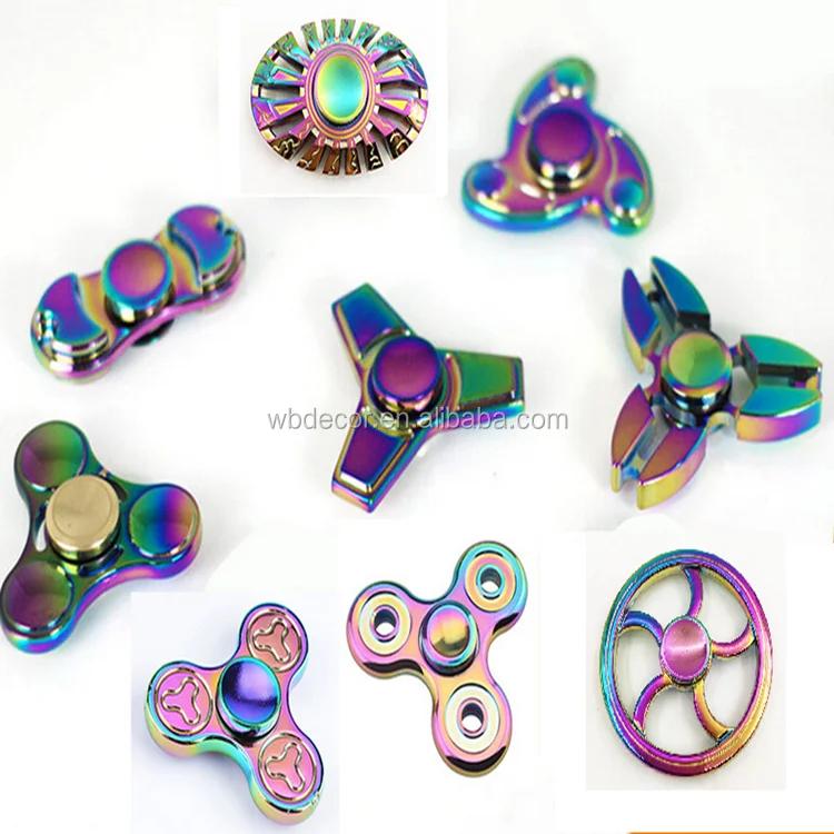 2017 Factory Oem Colorful Series Zinc Alloy/copper Fidget Spinner ...