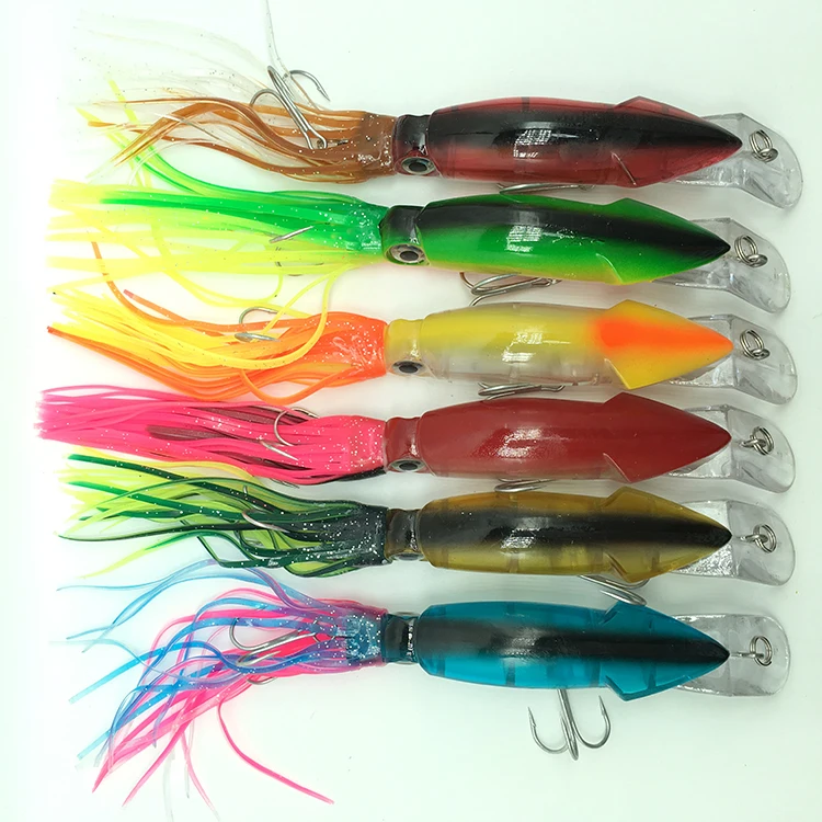 Hot Sale Squid Fishing Hooks Squid Jig Lure With Skirts - Buy Squid ...