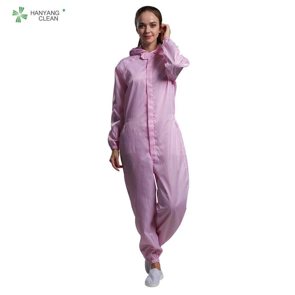 Cleanroom Unisex Gender Washable Anti Static Stripe Lint Free Lab ...