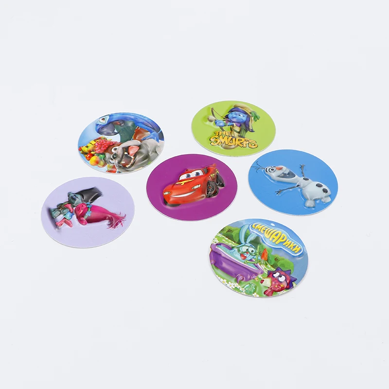 Custom Bubble Sticker Sheet 3d Puffy Foam Stickers Resin Pvc For ...