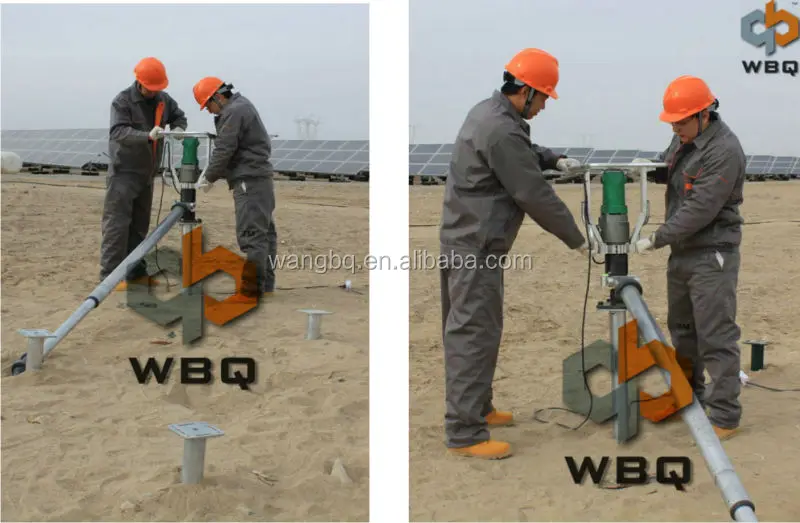 HD-06 Ground Screw Anchor Piling Machine - Efficient & Durable