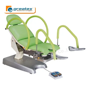 Clinic Furniture Gynecology Table Exam With Stirrups Gynecologist ...