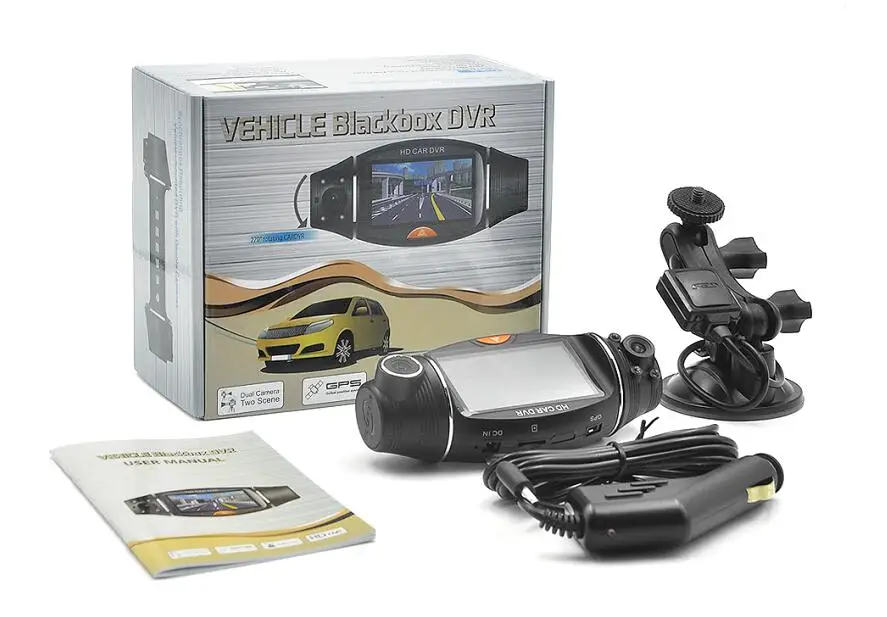 Best Selling Full Hd 2.7 Gps Tracker Logger G-sensor Dual Camera Car ...