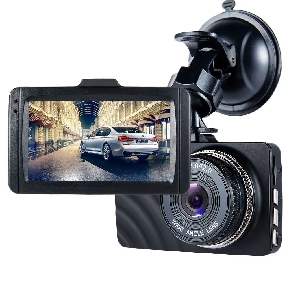 Fhd 1080p Dash Cam 3.0" Car Dash Camera Traveling Driving Data Recorder ...