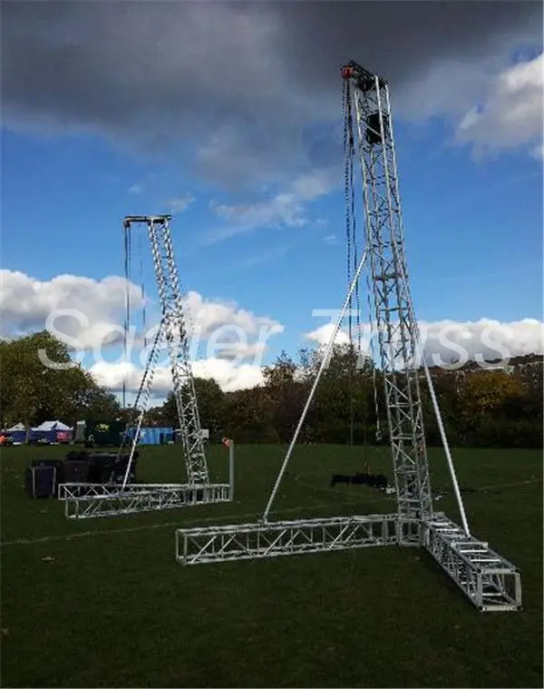 Aluminum Line Array Speaker Tower Truss for Sound System