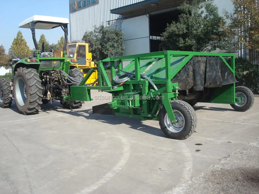 Tractor Towed Hydraulic Pto Driven Compost Turner Machine/ Tractor ...