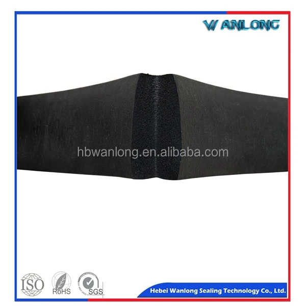 D-Shaped Epdm Sponge Rubber Seals with 3M Tape| Alibaba.com