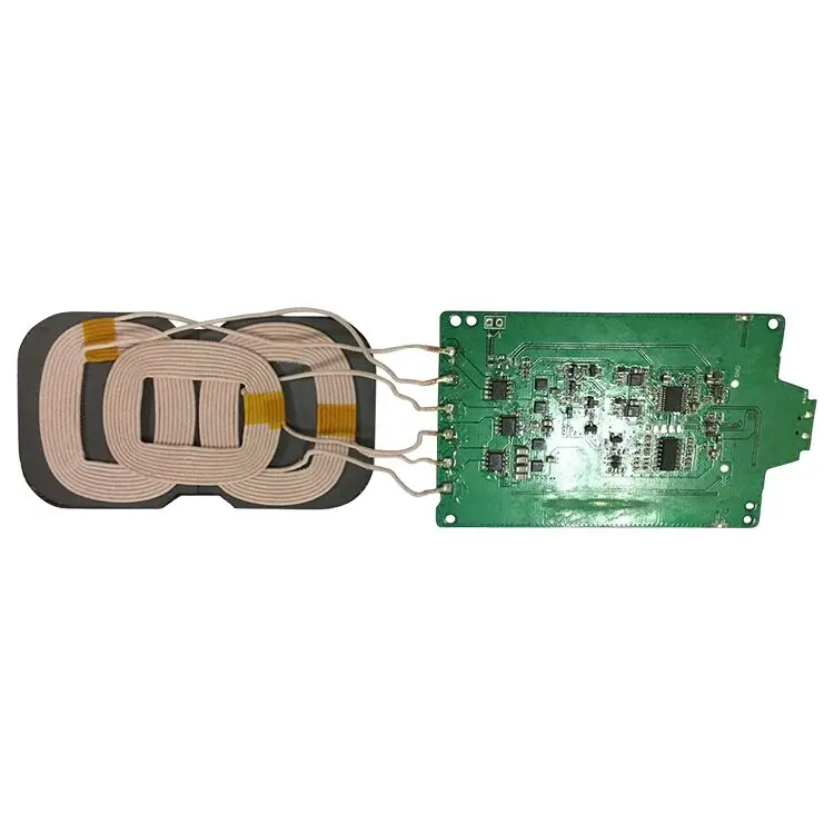 Custom Qi Wireless Charger Pcb With 3 Coils - Buy Qi Wireless Charger ...