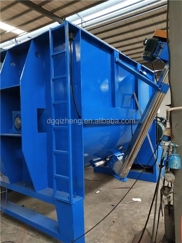 Plastic Horizontal Mixing Materials Barrels - Automatic