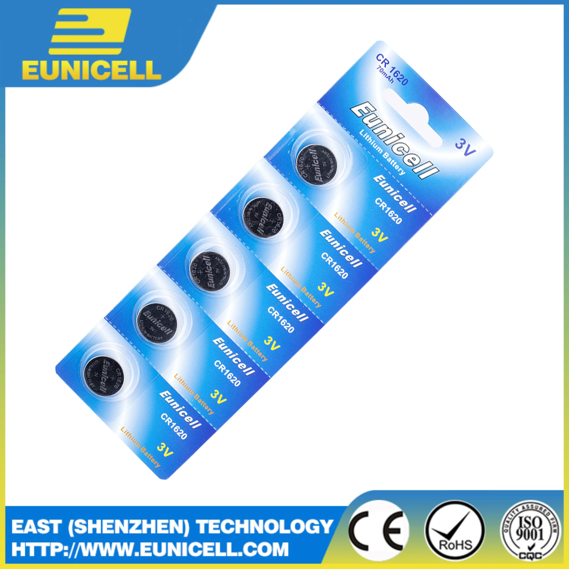 cr2045 3v lithium battery cr2450 cr2430 button cell Eunicell batteries ...